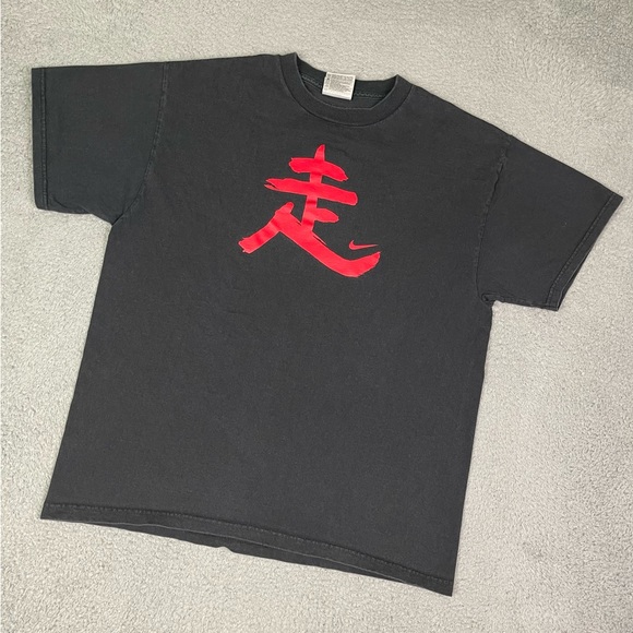 Nike | Shirts | Vintage Nike Hawaii Run Japanese Kanji Tshirt | Poshmark